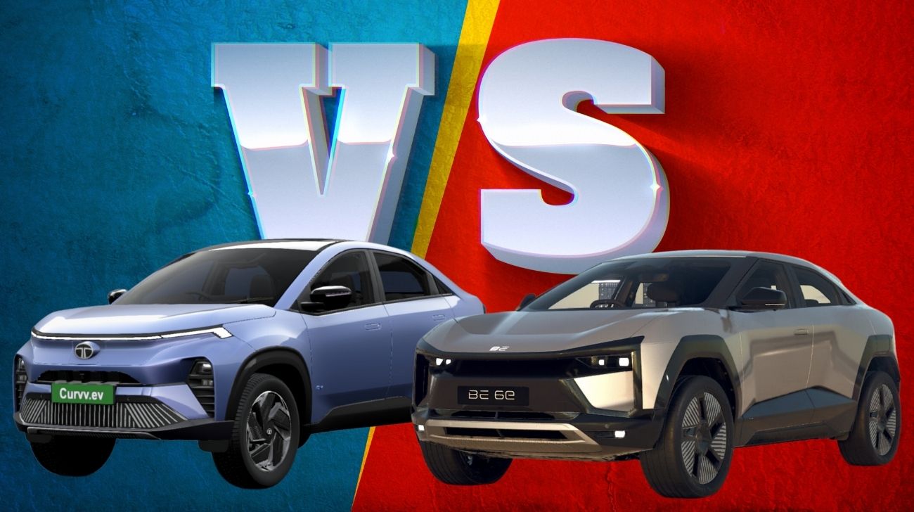 Mahindra BE 6e vs Tata Curvv EV: Electric SUV Showdown