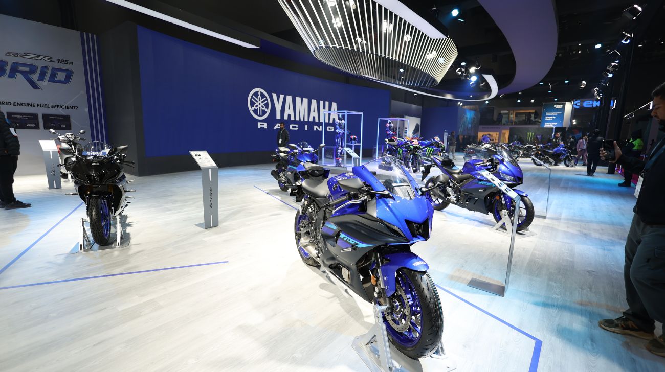 Yamaha Showcase Heritage and Innovation at Bharat Mobility