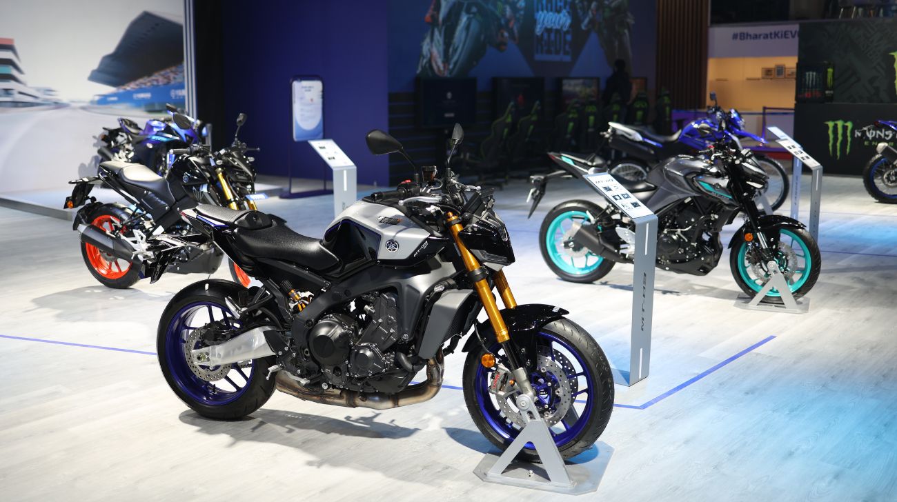 Yamaha Showcase Heritage and Innovation at Bharat Mobility