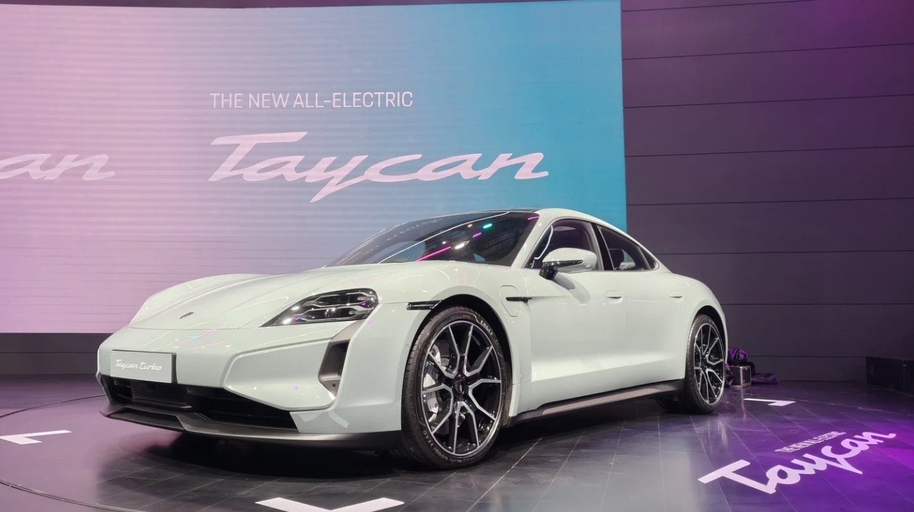 Porsche Taycan launched for Rs 2.52 Crore at Bharat Mobility