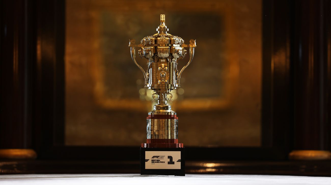 LEGO Trophies at British Grand Prix 2025